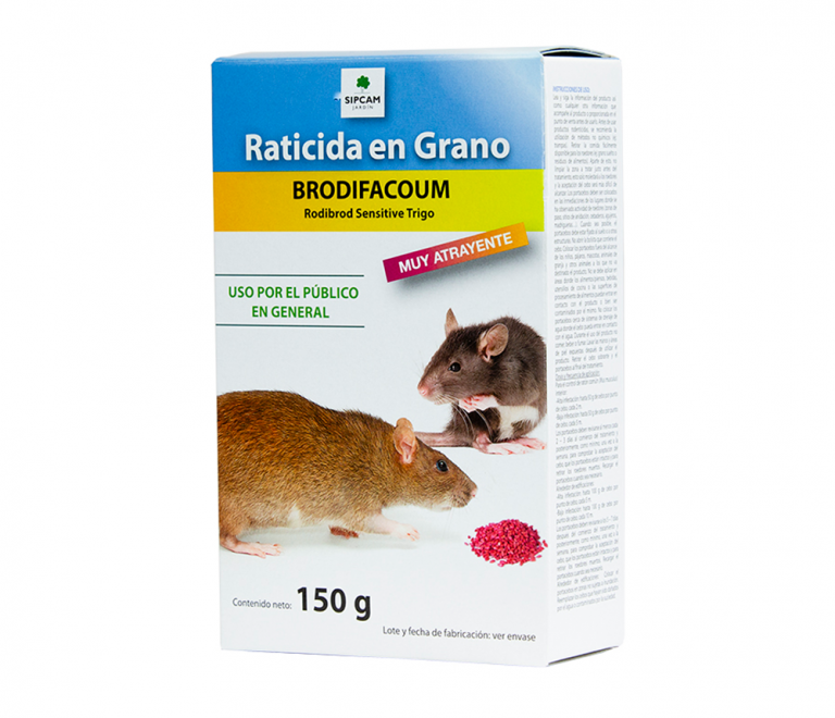 Raticida Sipcam Jardín raticida en grano 150Gr - Agro Giménez Vélez